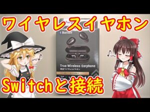【ダイソー】百均の完全ワイヤレスイヤホン 開封・Switchとペアリング【ゆっくり解説】 - wakatech.jp